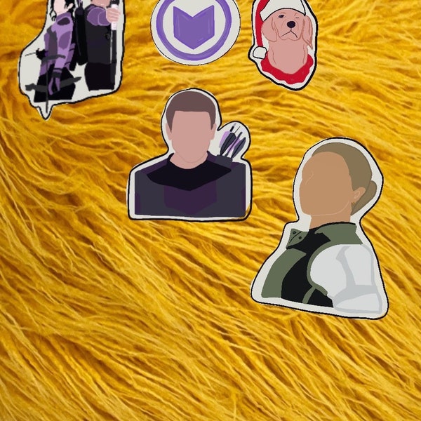 Hawkeye Stickers - Etsy