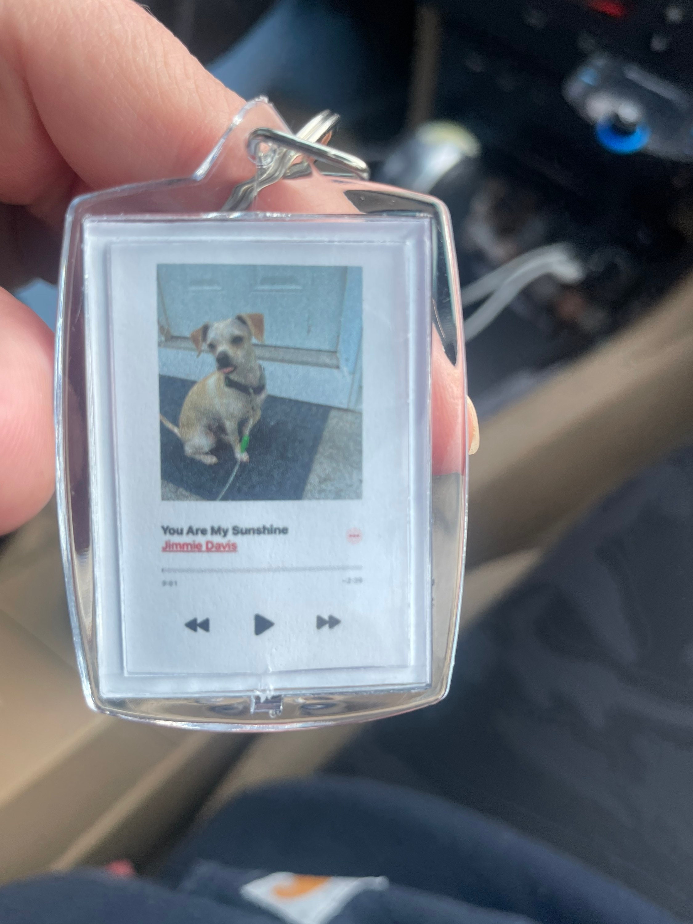 Custom Photo Keychain | Personalized Song Acrylic Keychain | Valentine ...