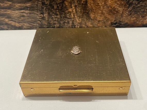 Vintage Brass Powder Compacts