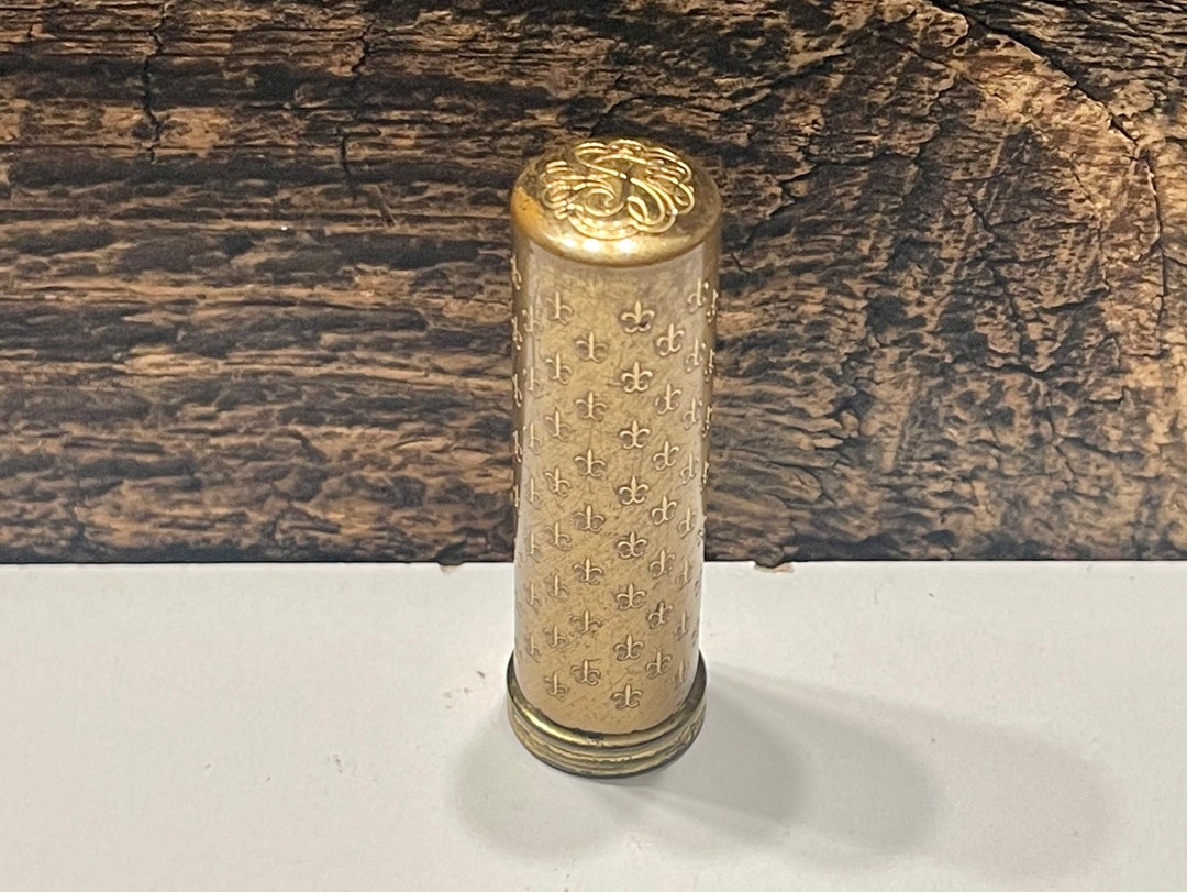 Vintage Lipstick, Tussy Cosmetics, De Lis Gold Tone Lipstick Case ...
