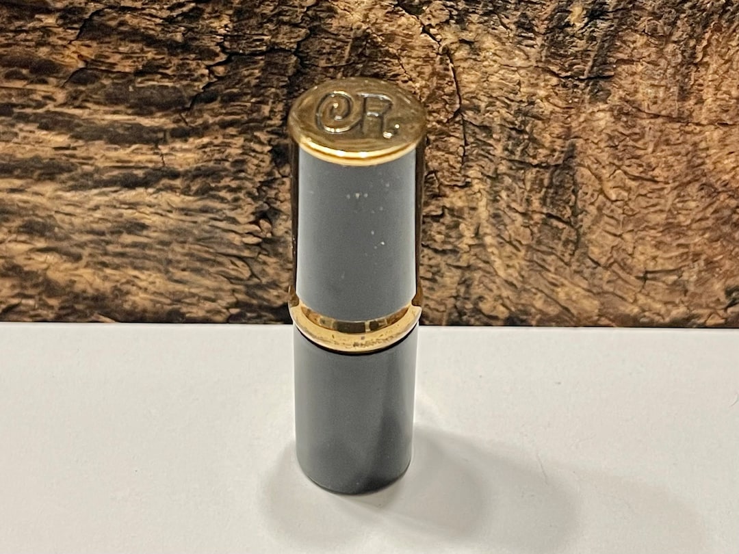 Vintage Lipstick, Black and Gold Metal Lipstick Case, Charles of the ...