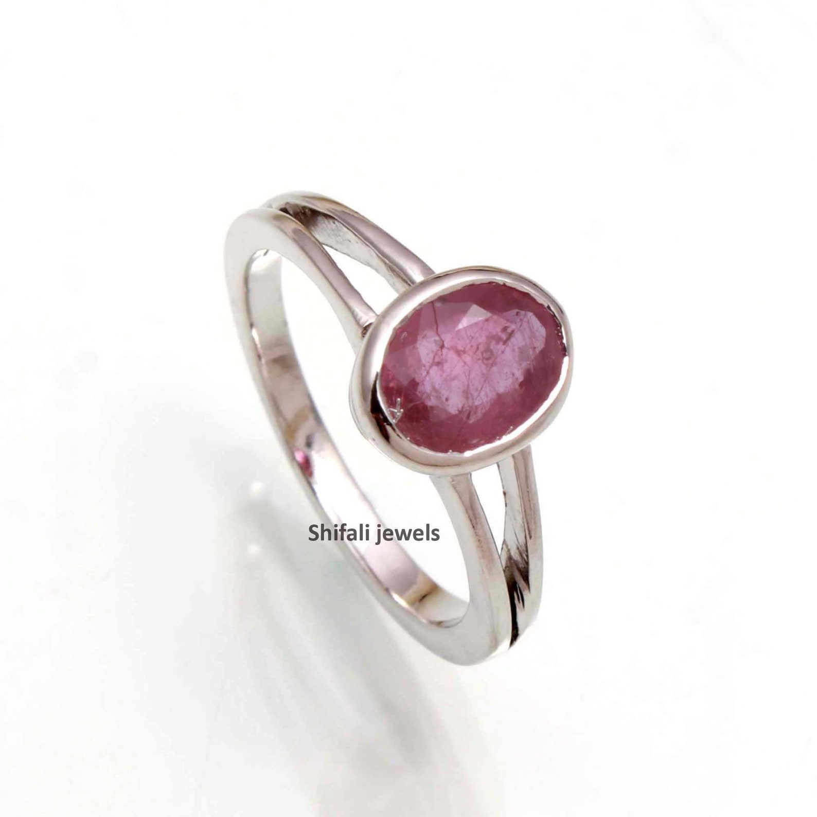 Natural Ruby Ring /ruby Cut Stone/ Real Ruby Ring /925 Steling - Etsy