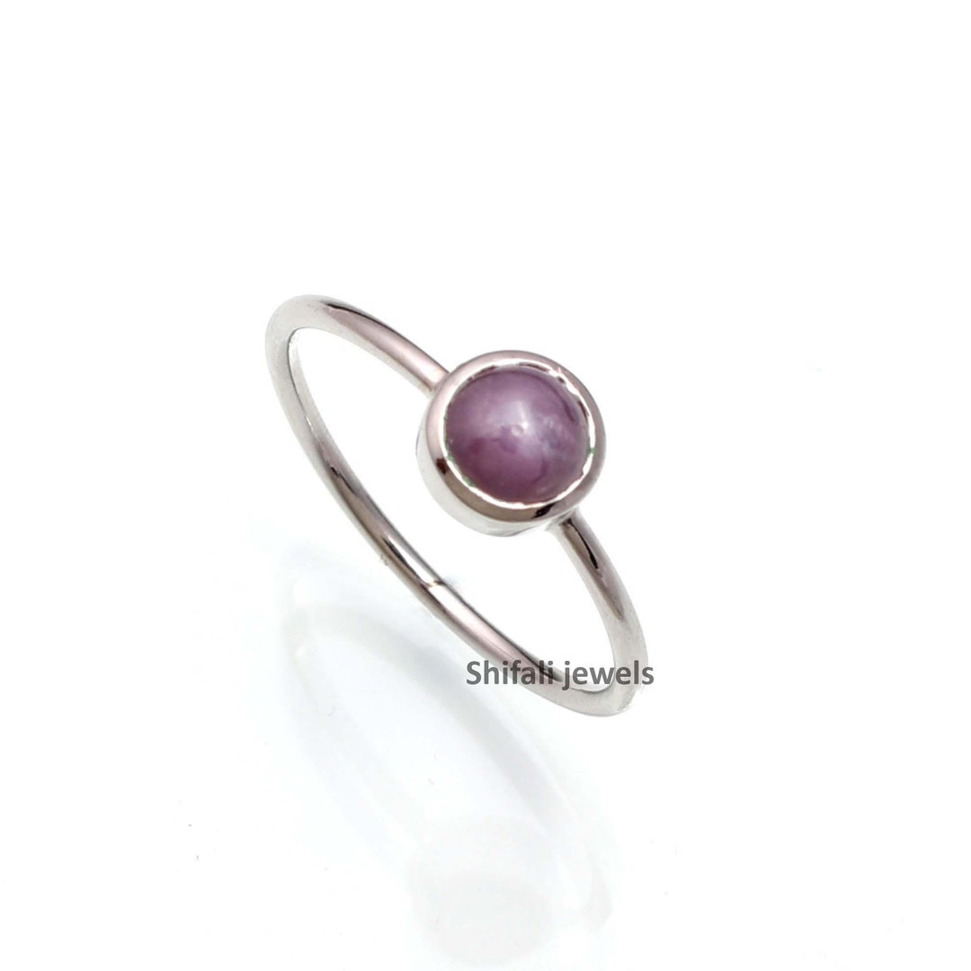 Natural Star Ruby Ring .ring Jewelry From India/ruby Ring /steling ...