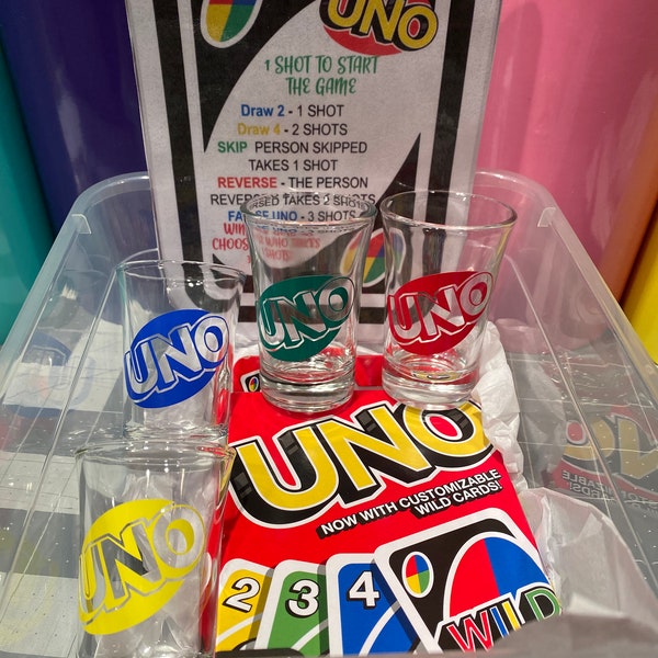 Drunk Uno Drinking Cards - Etsy