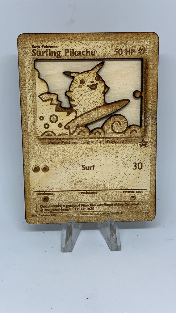 Pikachu Trading Card Original