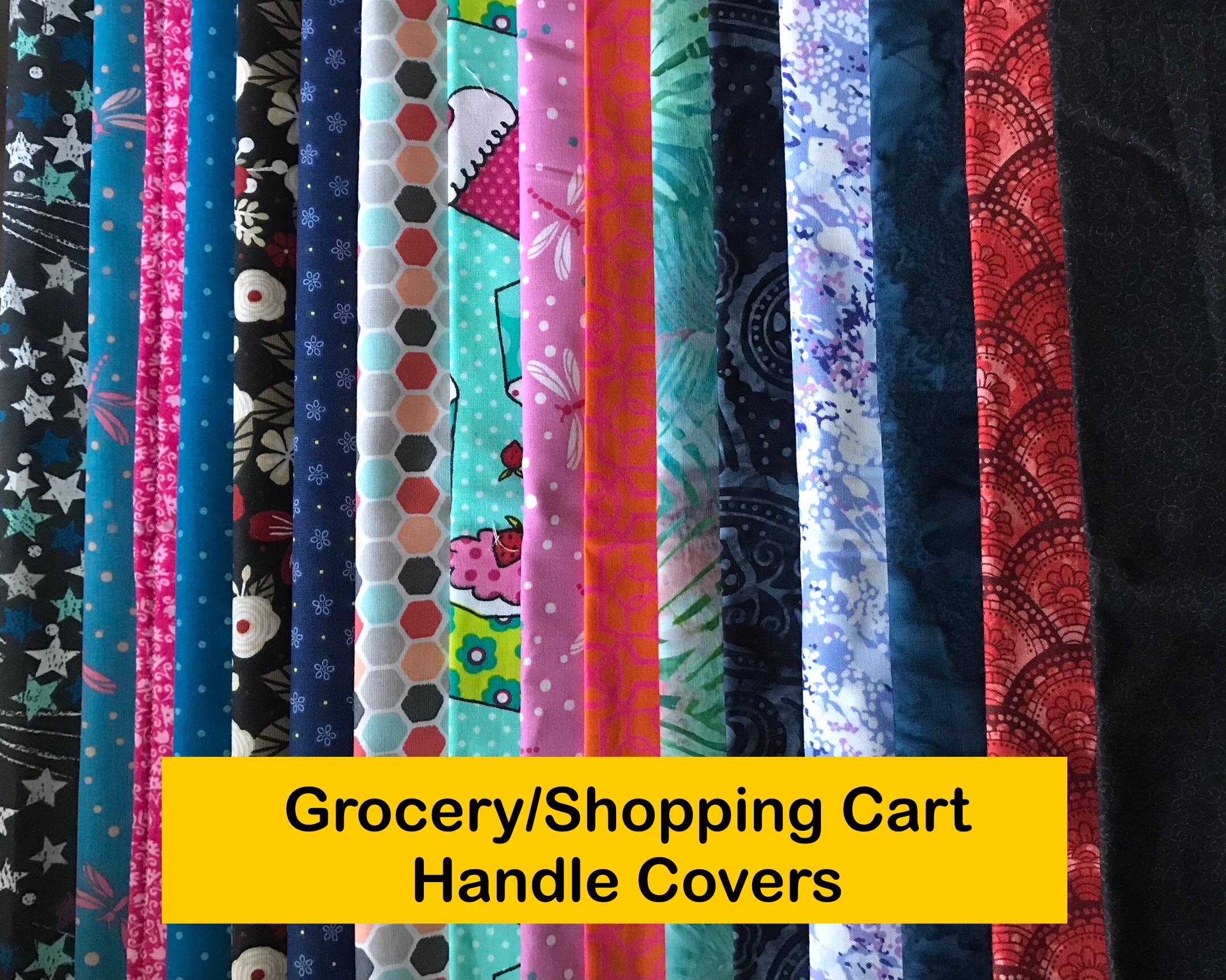 Grocery / Shopping Cart Handle Covers - Etsy