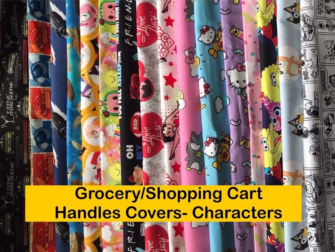 Grocery / Shopping Cart Handle Covers - Etsy