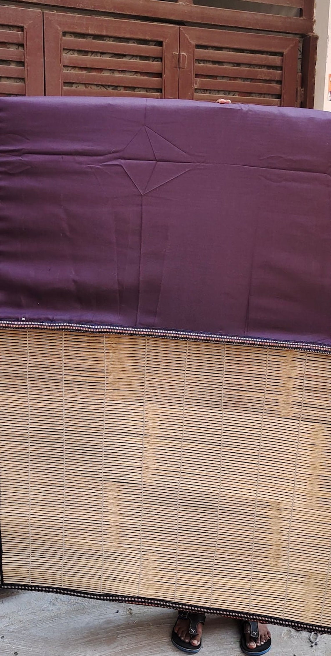 Standard Handmade Bamboo Chick Window Closer Curtains for Balcony ...