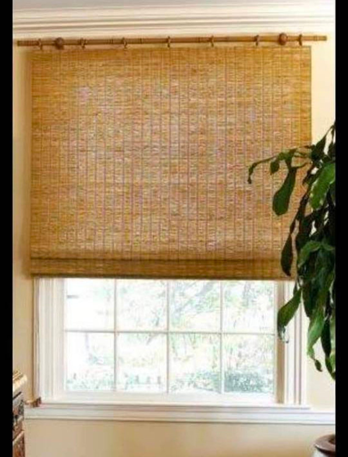 Bamboo Chik Blind Shade Natural Bamboo Blinds Sunshades - Etsy