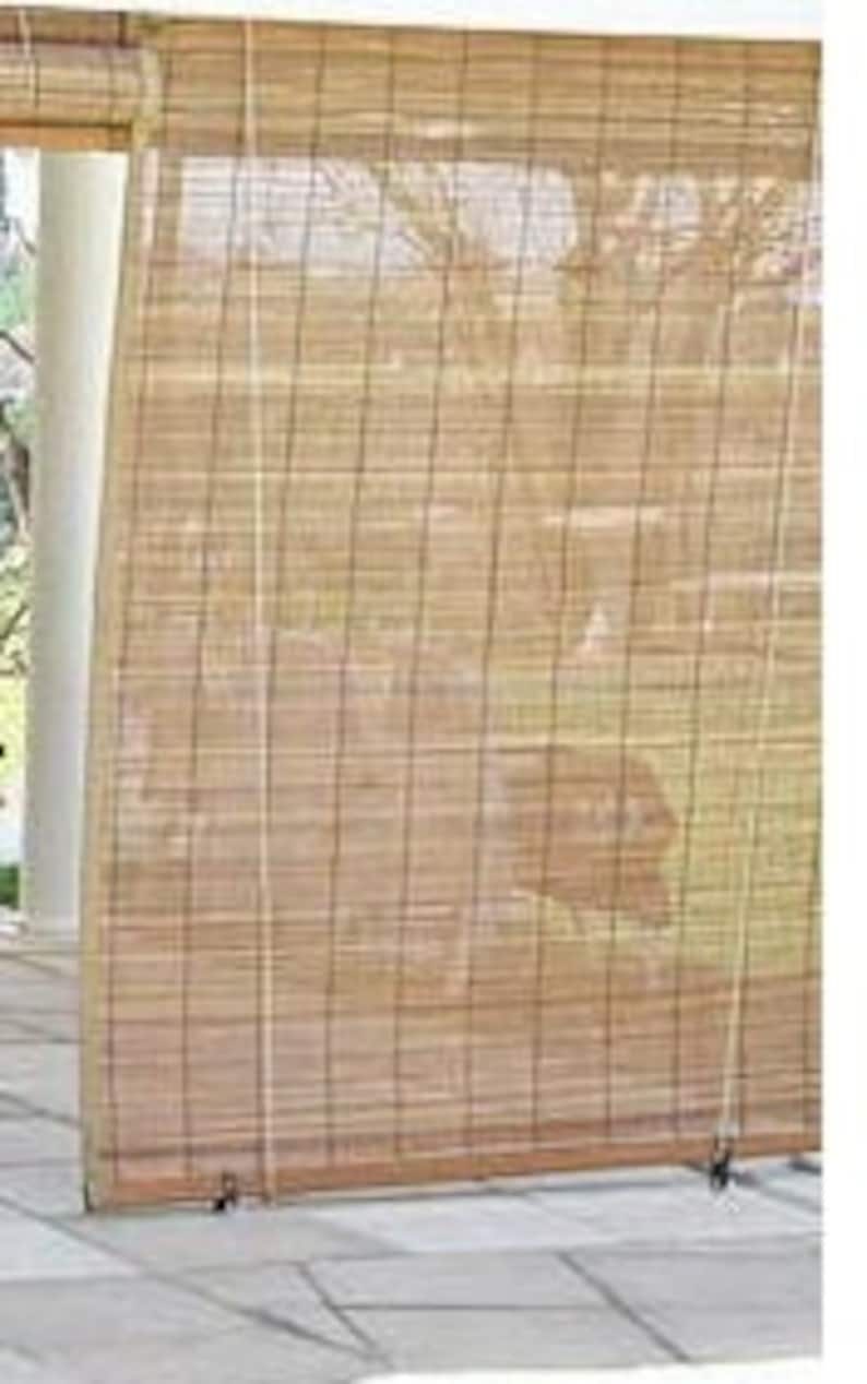 Standard Handmade Bamboo Chick Window Closer Curtains for Balcony ...