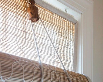 Standard Handmade Bamboo Chick Window Closer Curtains for Balcony ...