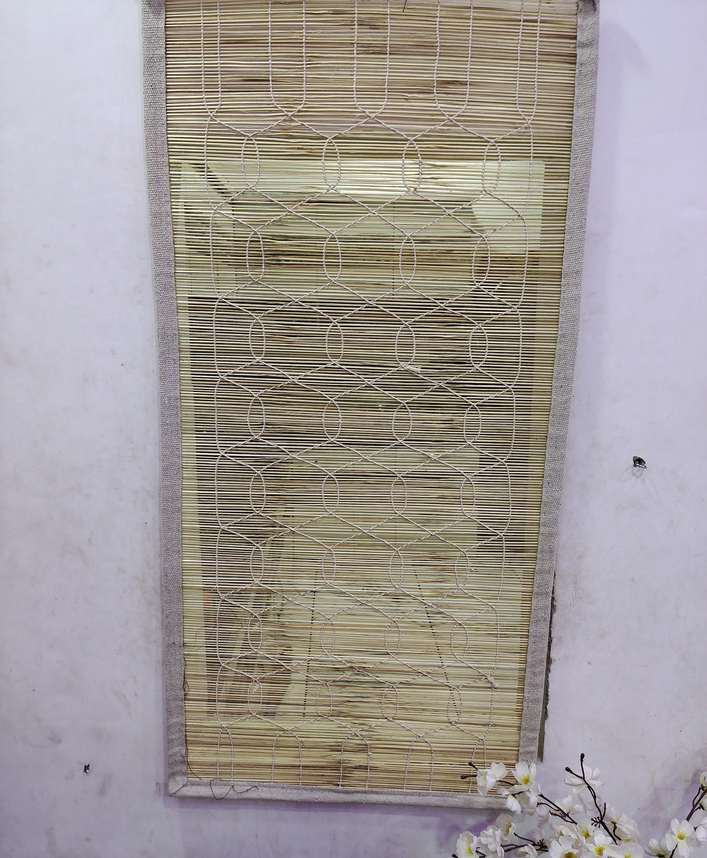 Cross Thread Woodan Bamboo Chik Blinds Window Coverings - Etsy