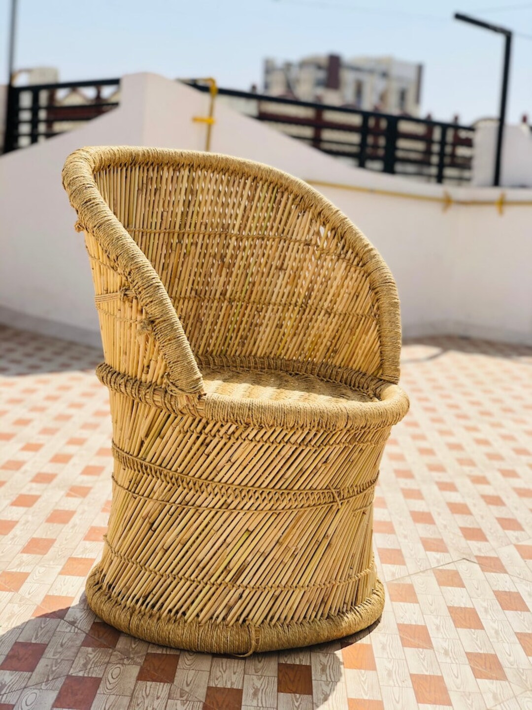 Bamboo Chair Garden Setting Chair, Made of Bamboo With 4 Piece of Set ...