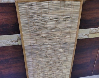 Handmade Cross Thread Bamboo Blinds , Bamboo Chiks for Indoor and ...