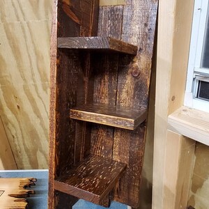 Pallet Corner Shelf - Etsy