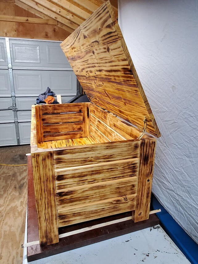 Slatted Kid Toy Box 20x40x20 | Etsy