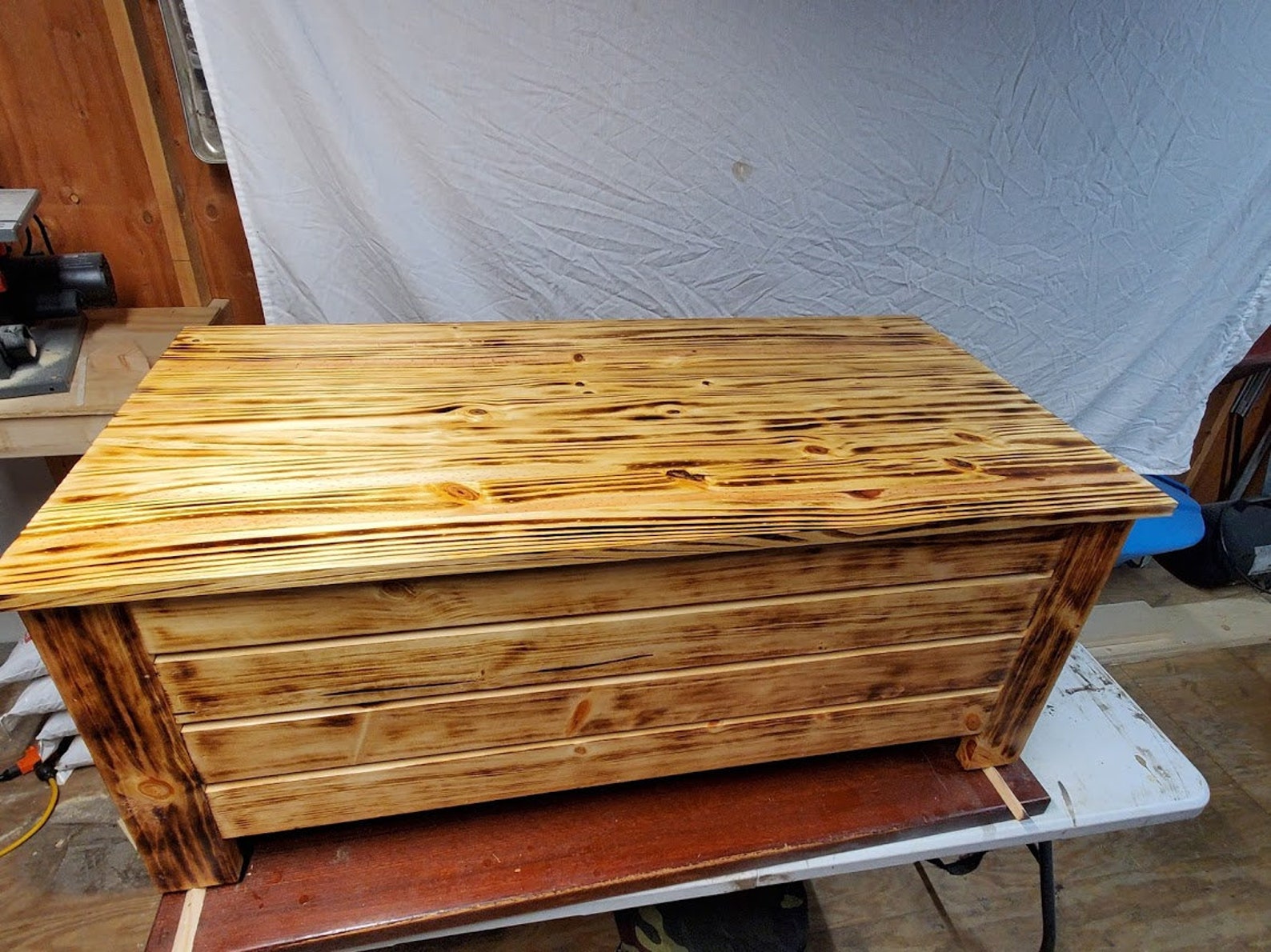 Slatted Kid Toy Box 20x40x20 | Etsy