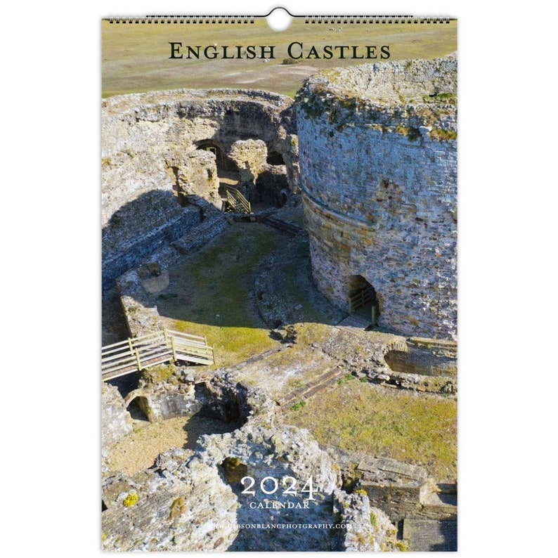 English Castles, 2024 Calendar by Gibson Blanc US & Canada Delivery ...