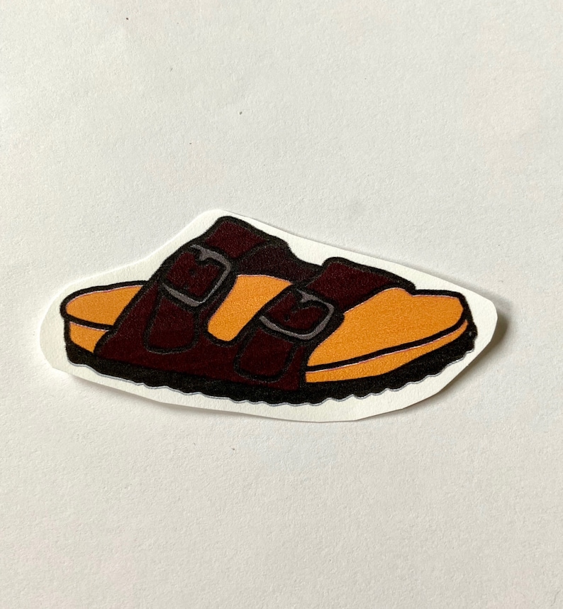 Classic Birkenstock Sticker - Etsy