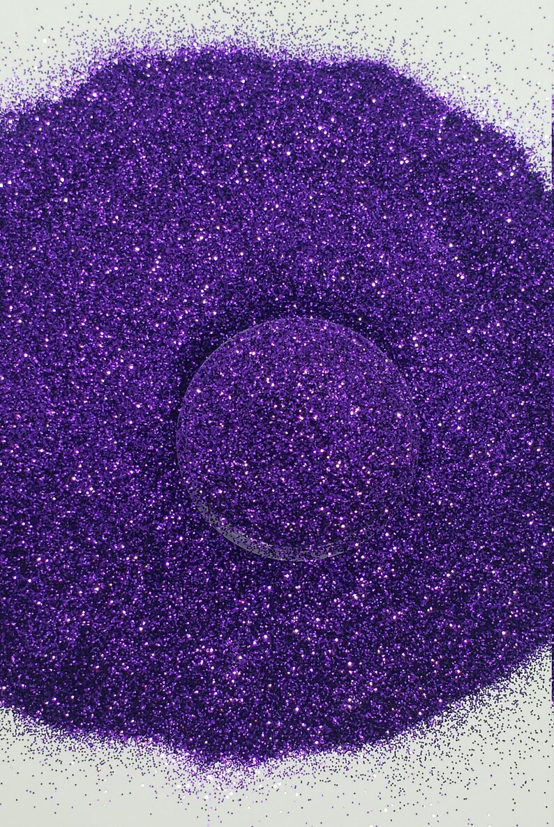 Metallic Purple Glitter Fine Purple Glitter Polyester - Etsy