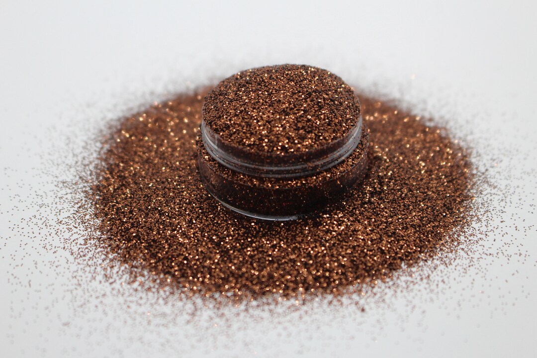 Brown Metallic Glitter - Brown Fine Glitter - Brown Metallic ...