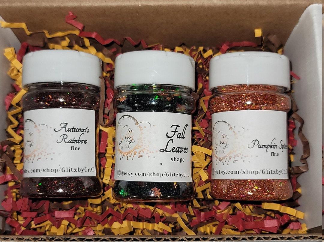 Fall Glitter Bundle - Holographic Glitter Bundle - Autumn - Themed ...