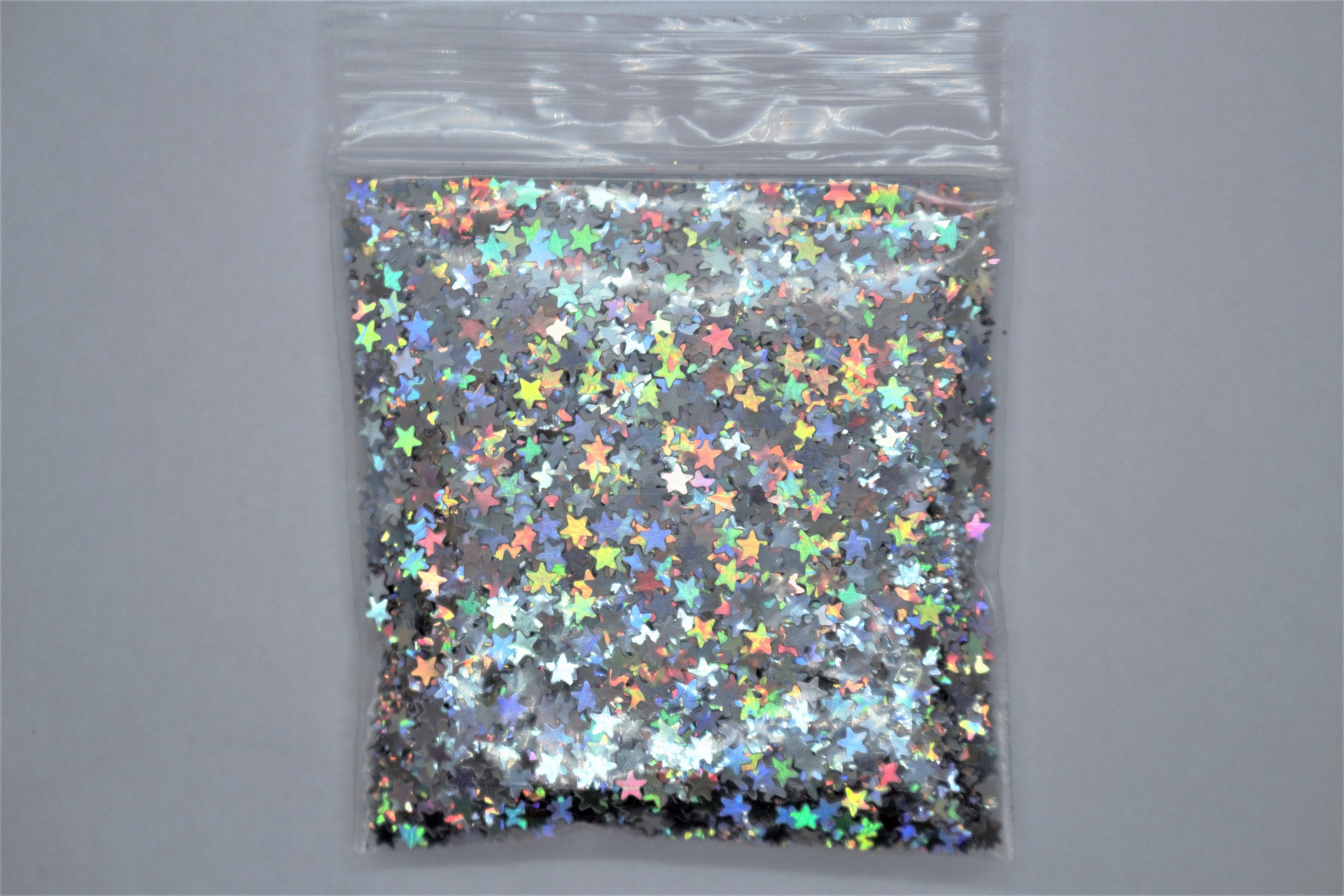 Holographic Star Shape Glitter Star Glitter Star Shape | Etsy