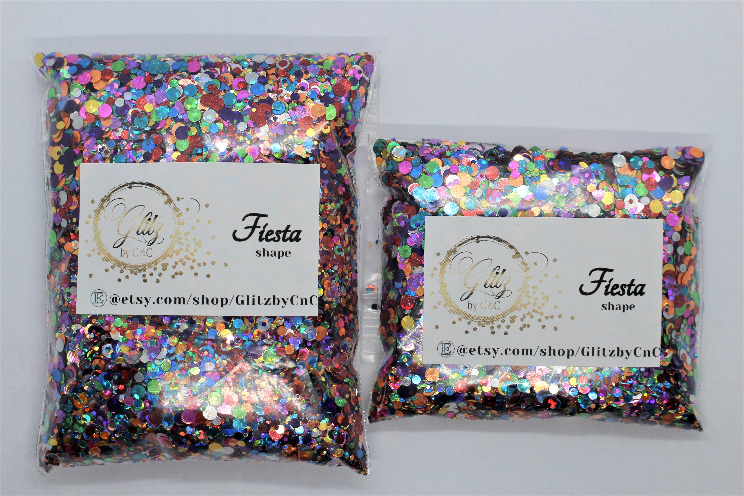 Multicolored Laser Glitter Multicolor Glitter Colourful - Etsy