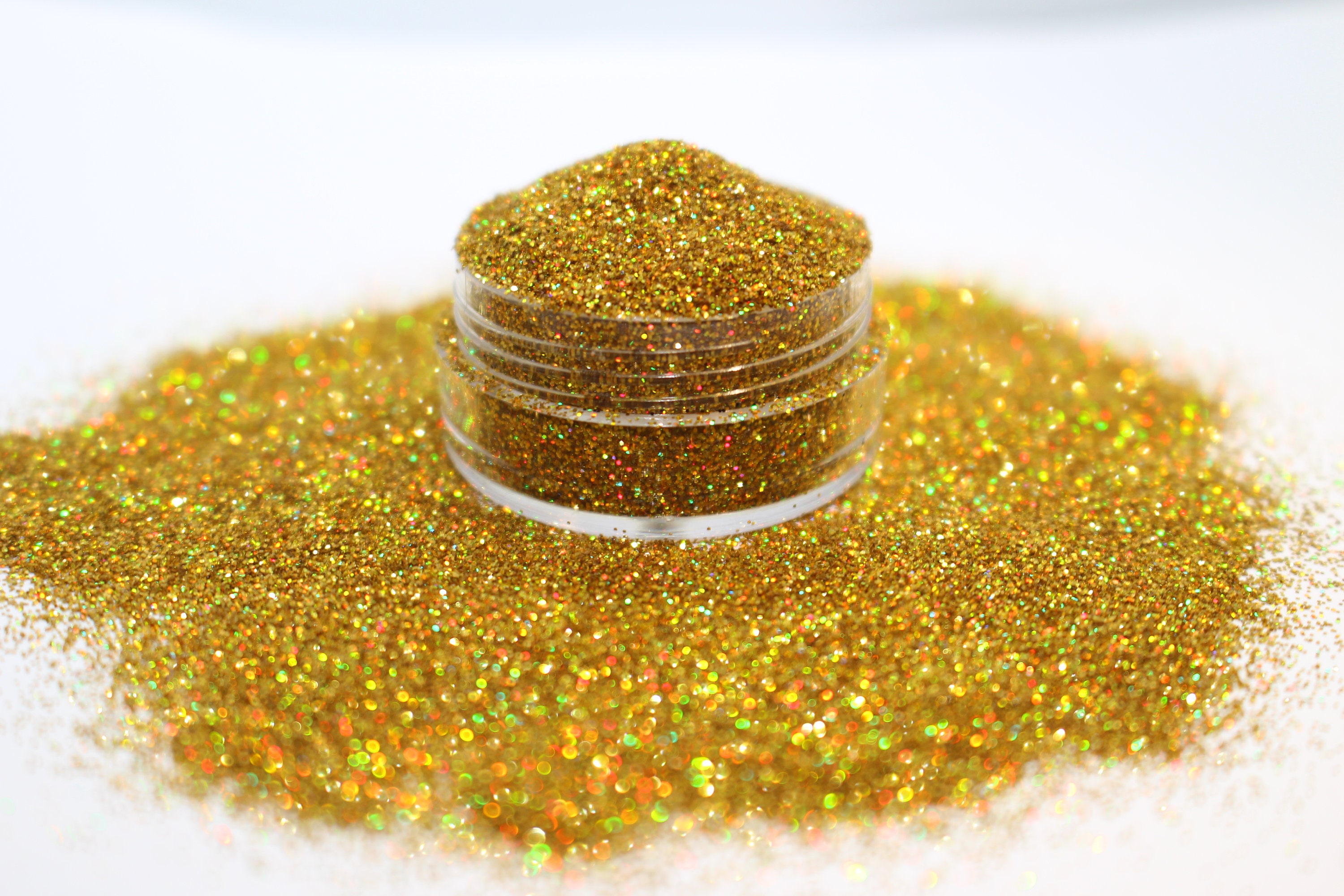 Gold Holographic Glitter Gold Fine Glitter Gold - Etsy