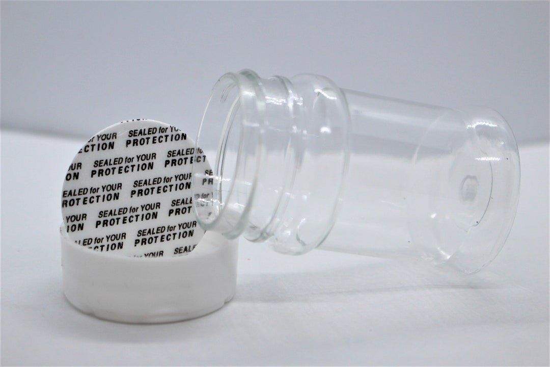 2oz Empty Glitter Shakers Plastic Glitter Shakers Round Shakers Glitter ...