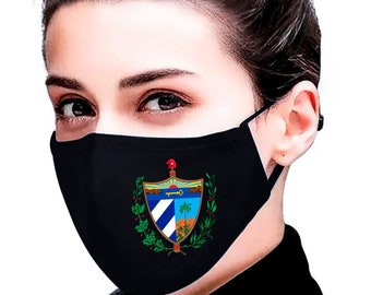 Cuba Flag Face Mask - Etsy