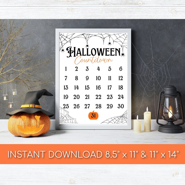 Halloween Countdown - Etsy