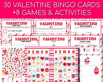 Valentine's Day Movie Quotes Printable Game for Kids and - Etsy