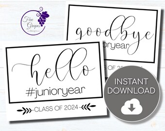 Junior High School Sign - Etsy