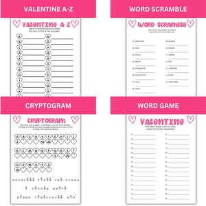 Valentine's Games MEGA BUNDLE, Valentine's Day Games, Valentine's Day ...