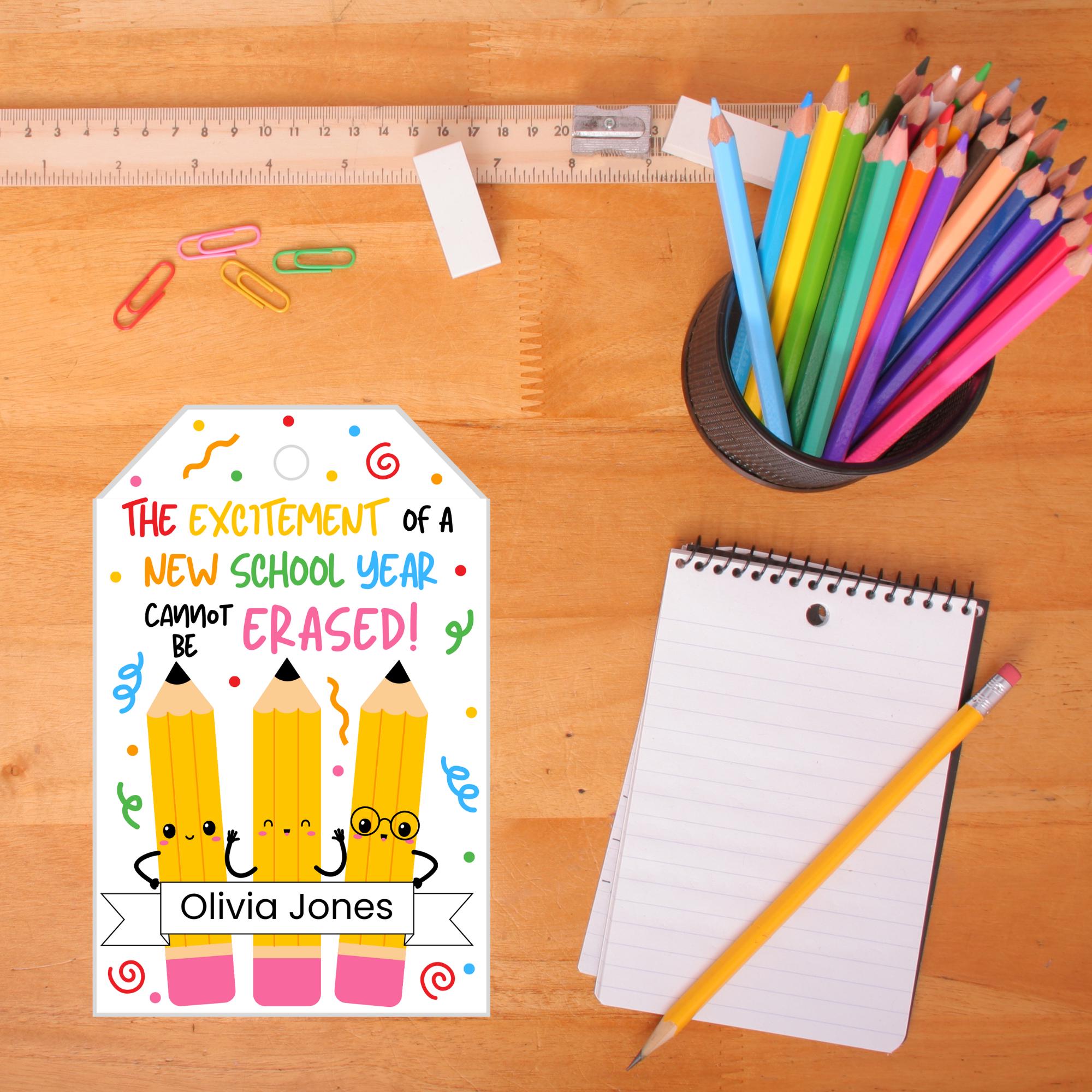 Back to School Gift Tags – Editable Teacher Gift (PDF & Canva) - Etsy