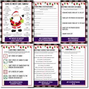 Printable Christmas/holiday Game Bundle 20 Games and Activities Instant ...