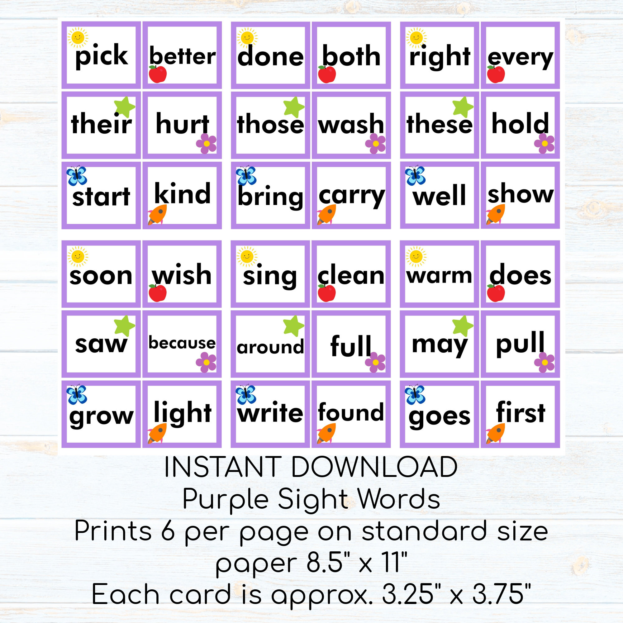 1st grade sight words flash cards printable - fikoforce