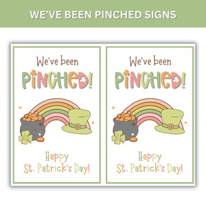St. Patrick's Day Game: You've Been Pinched Printable (instant Download ...