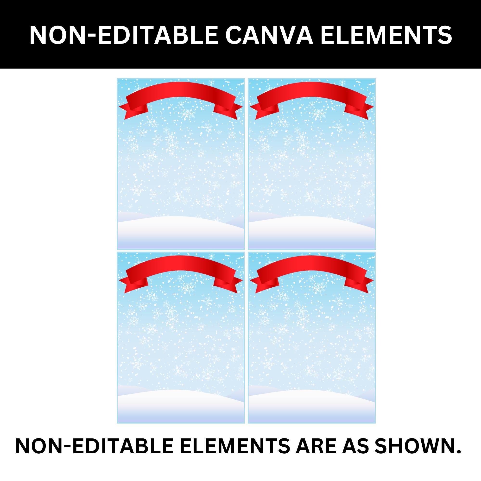 Holidays Treat Tags | Editable Christmas Treat Tag | Instant Download ...