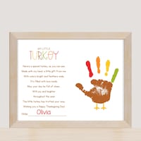 Thanksgiving Handprint Craft 2025 Thanksgiving Handprint Keepsake ...