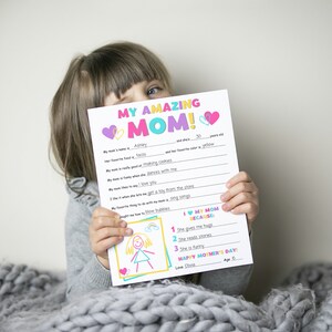 Mother's Day Gift, My Amazing Mimi Printable, Birthday Gift ...
