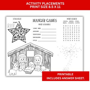 Birthday Party for Jesus Printable Set | Christian Christmas Party ...