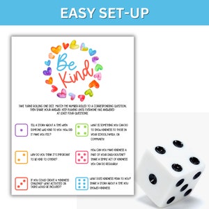 Kindness Game Printable | Fun Dice Game for Kids & Adults | Instant ...