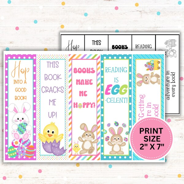 Bookmark Printable - Etsy