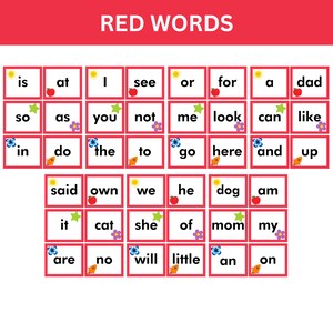 Printable Sight Words | Editable in Canva | Instant Download PDF - Etsy