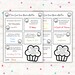 Mother's Day Muffin Keepsake: Kids Activity, Printable PDF (8.5x11 & A4 ...
