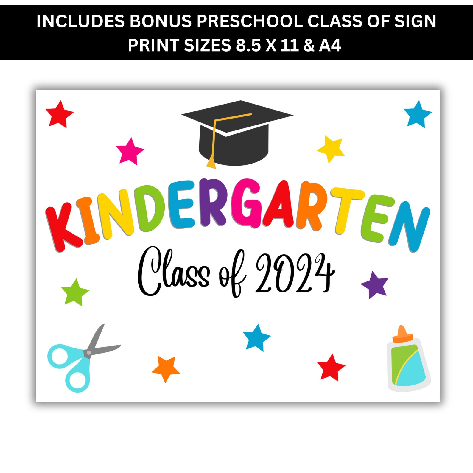 Editable Kindergarten Graduation Certificate, Kindergarten Graduation ...