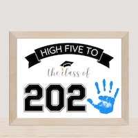 DIY Graduation Handprint Keepsake, Little Graduate, Preschool ...