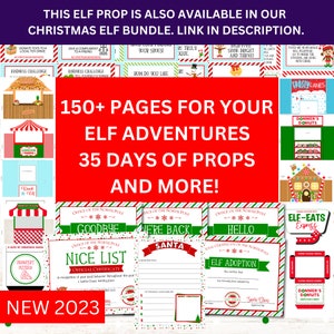 Elf Prop Doctor Scripts, Santa's 'doctor's Note', Christmas Elf Props ...